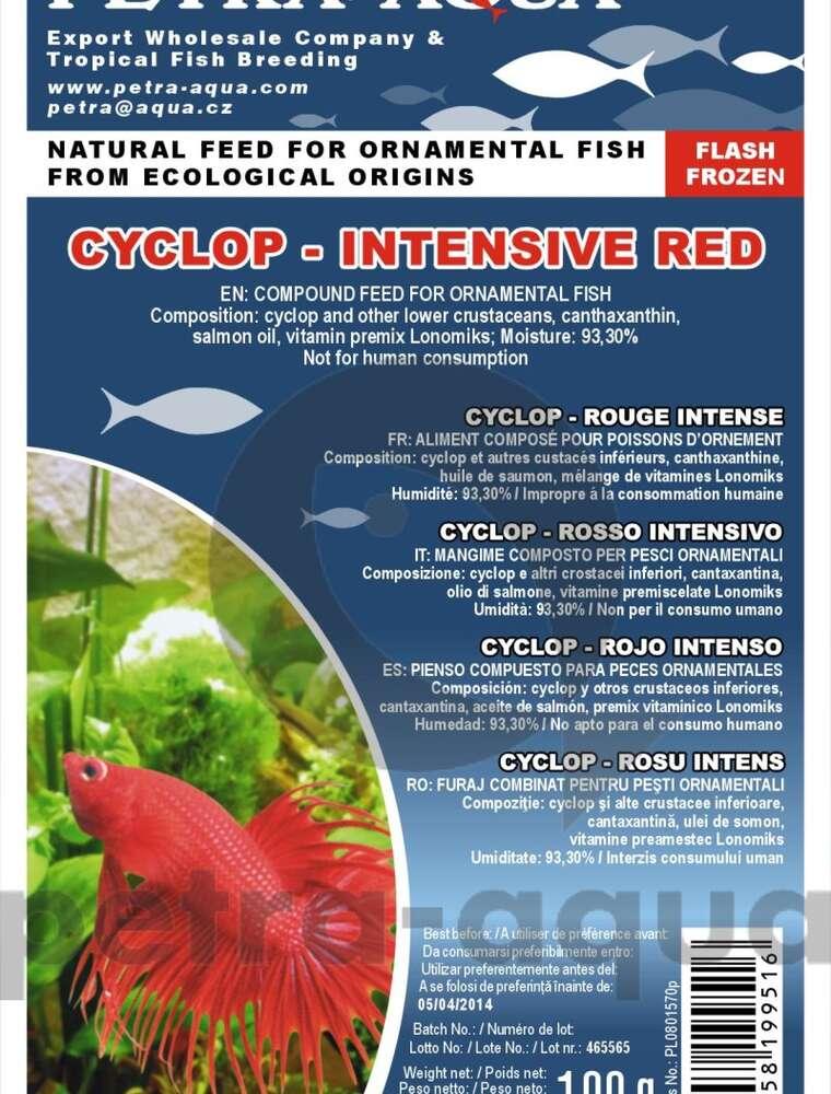 Frostfoder Cyclops Intensive Red 100 g | Plantorama